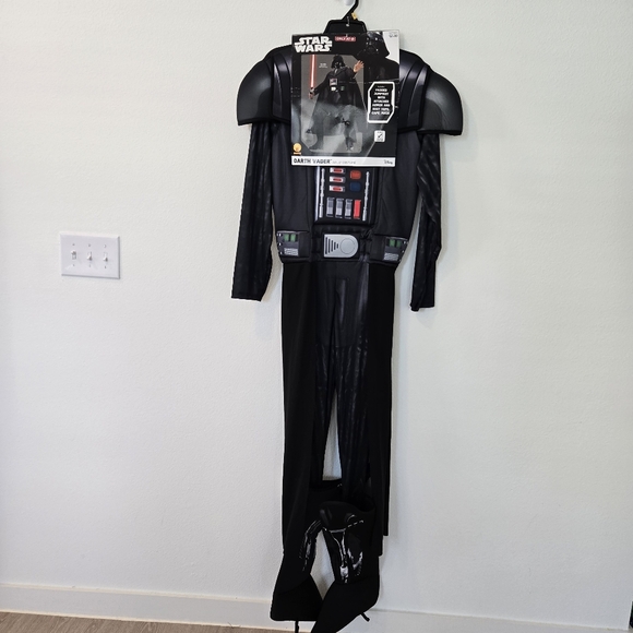 Star Wars | Other | Star Wars Black Darth Vader Costume Small | Poshmark